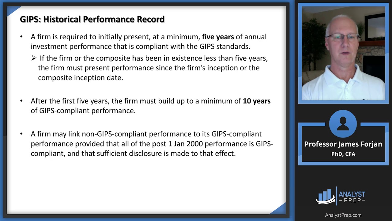 The GIPS Standards Explained | CFA Level 1
