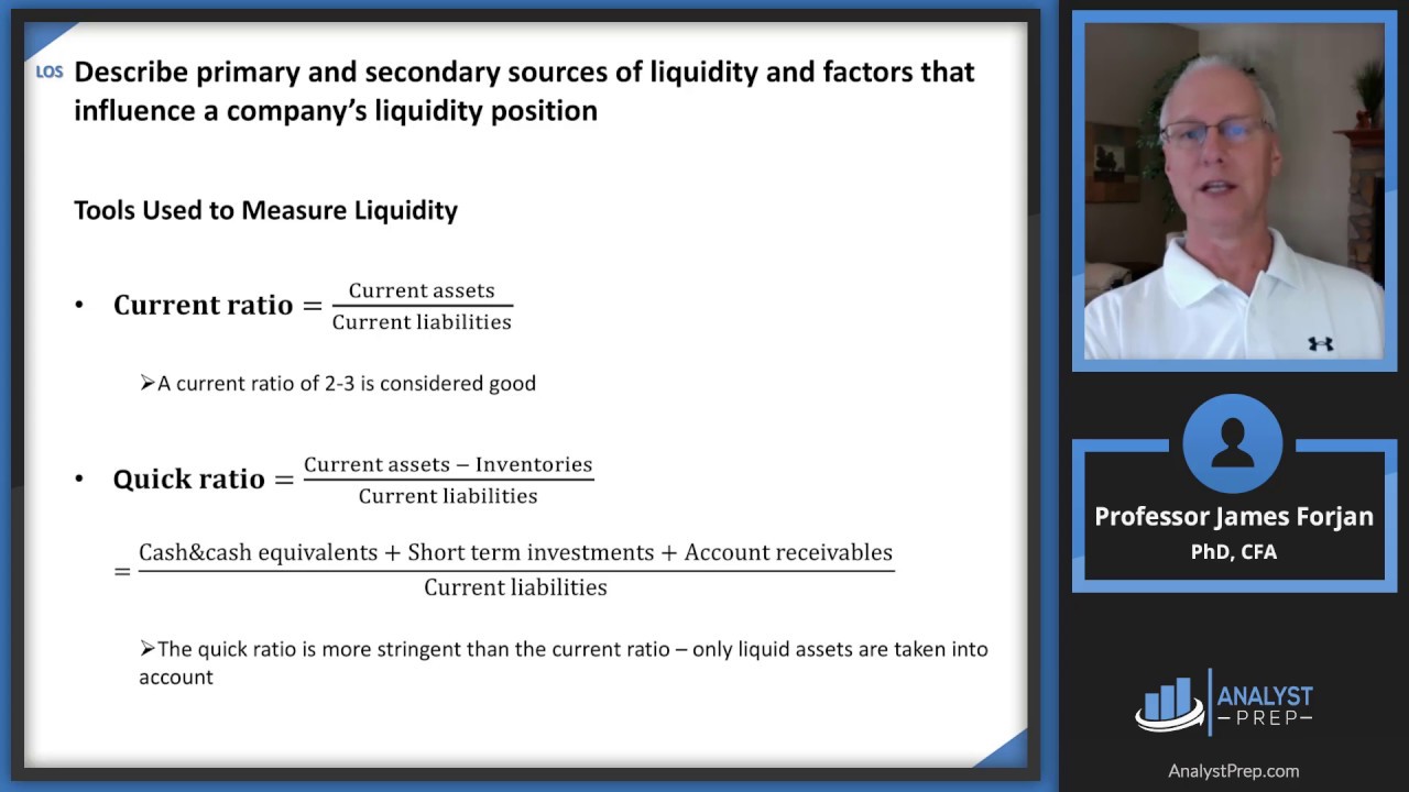 Liquidity Measures - Corporate Finance | CFA Level 1 - AnalystPrep