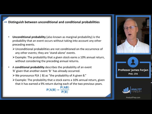 Total Probability and Expected Return | CFA Level 1