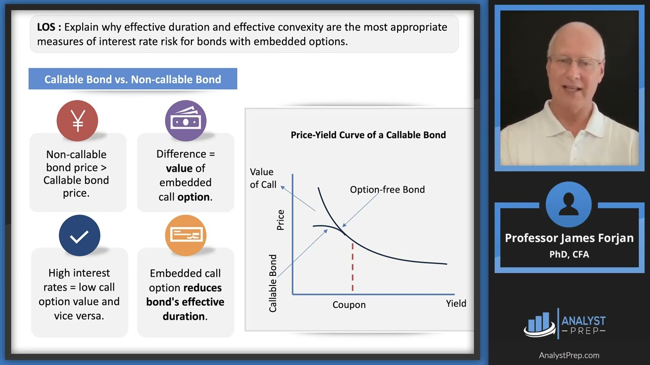 Effective Duration And Convexity For Embedded Bonds Cfa