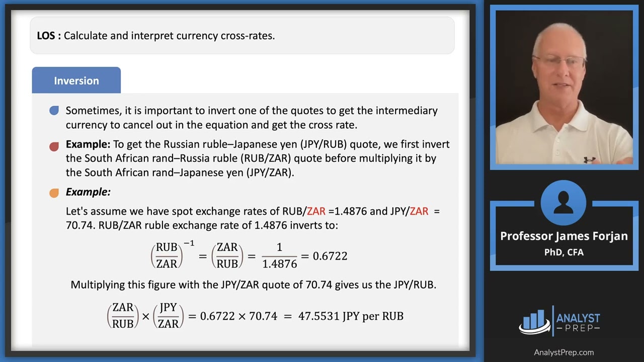 Cross Rates Calculation | CFA Level 1 - AnalystPrep