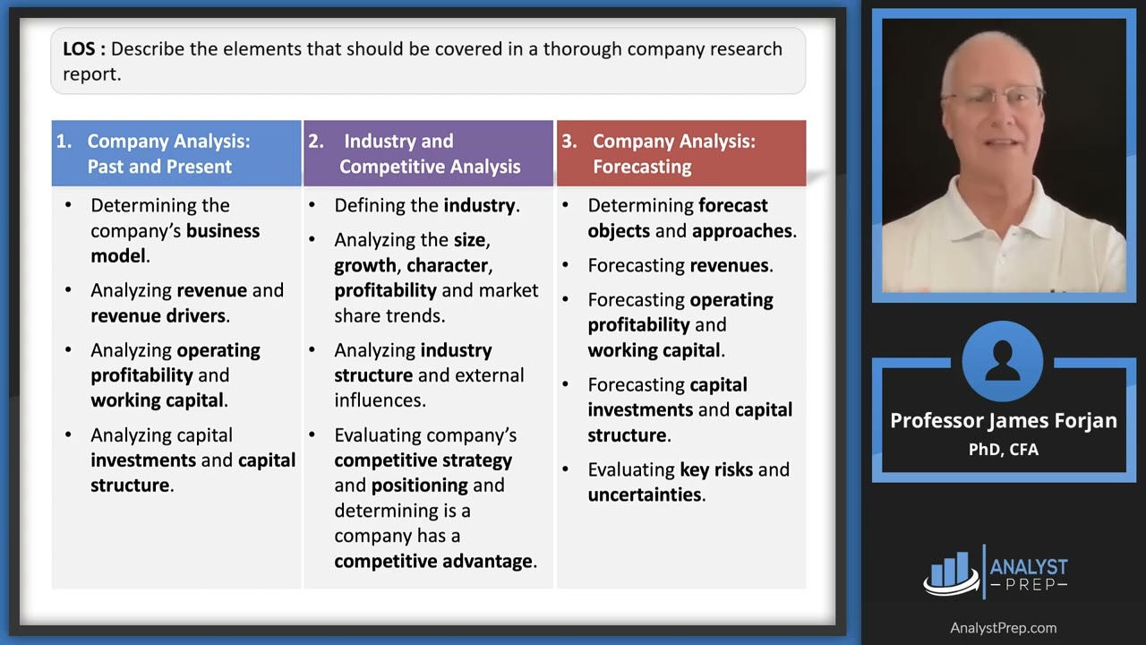 Understanding a Company's Business Model | CFA Level 1