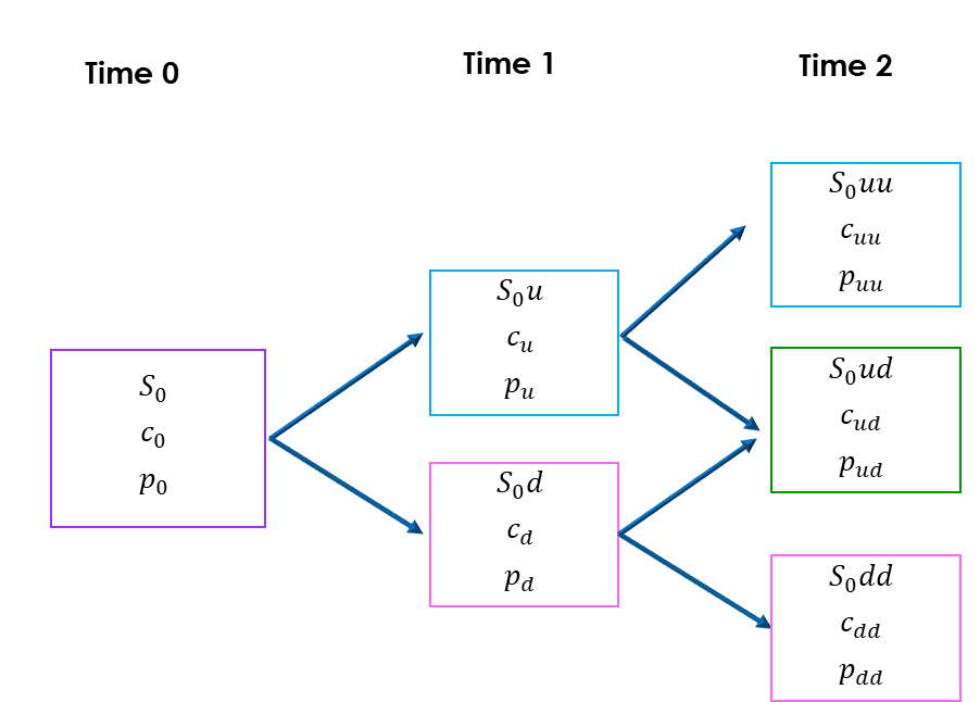 Binomial Option Valuation Model - CFA, FRM, and Actuarial Exams Study Notes