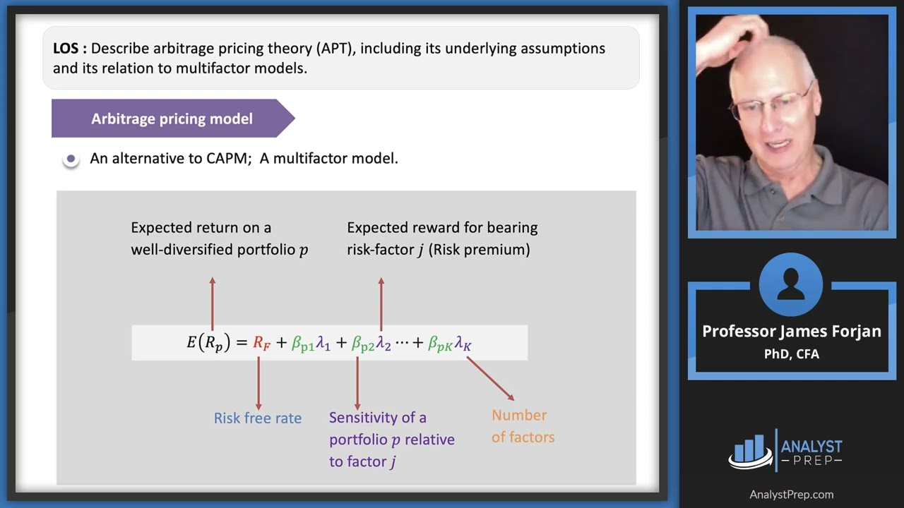 Calculating Expected Returns from the Arbitrage Pricing Model - CFA ...