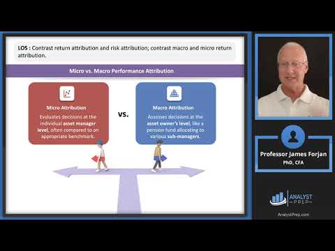 Performance Attribution Components - Cfa, Frm, And Actuarial Exams 