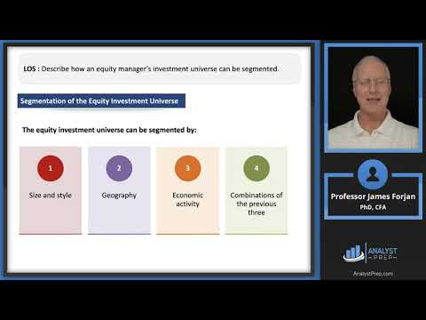Segmentation of Equity Investment Universe - CFA, FRM, and Actuarial ...