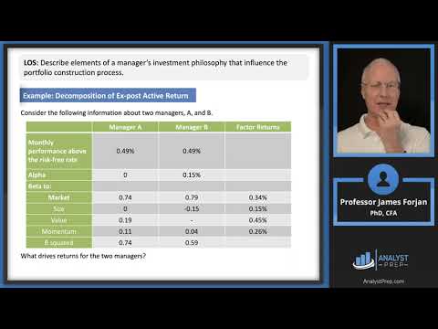 Active Share Versus Active Risk - CFA, FRM, and Actuarial Exams Study Notes