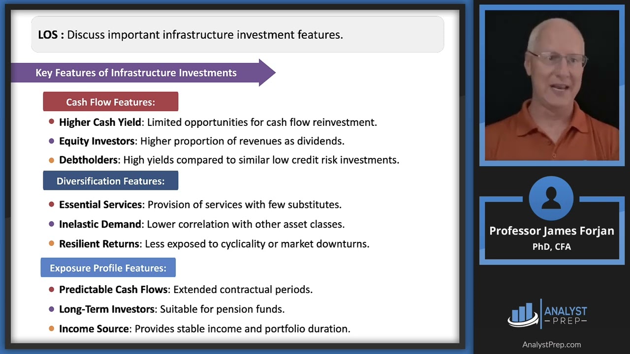 Infrastructure Investment. - CFA, FRM, and Actuarial Exams Study Notes