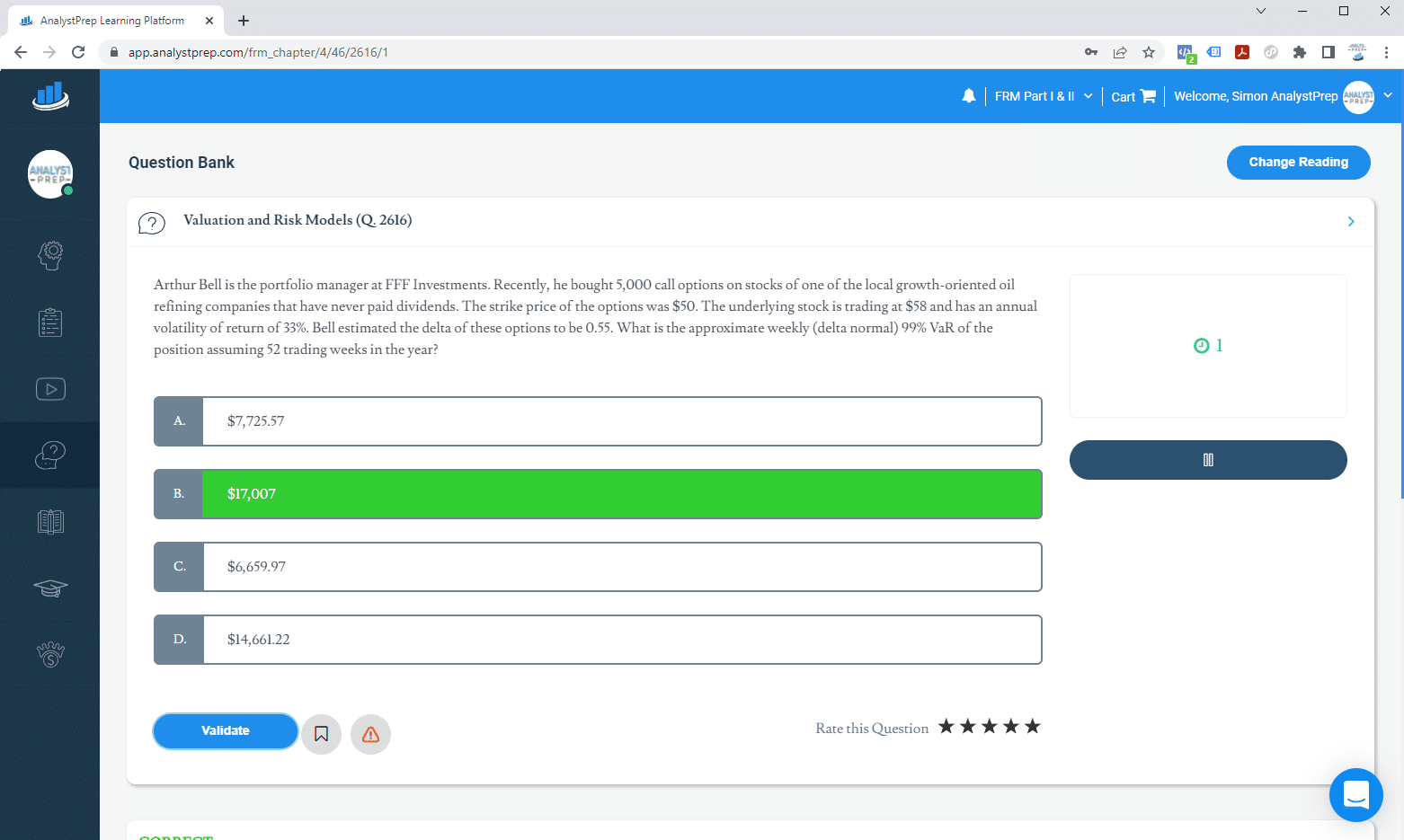 FRM Part I Complete Course - AnalystPrep